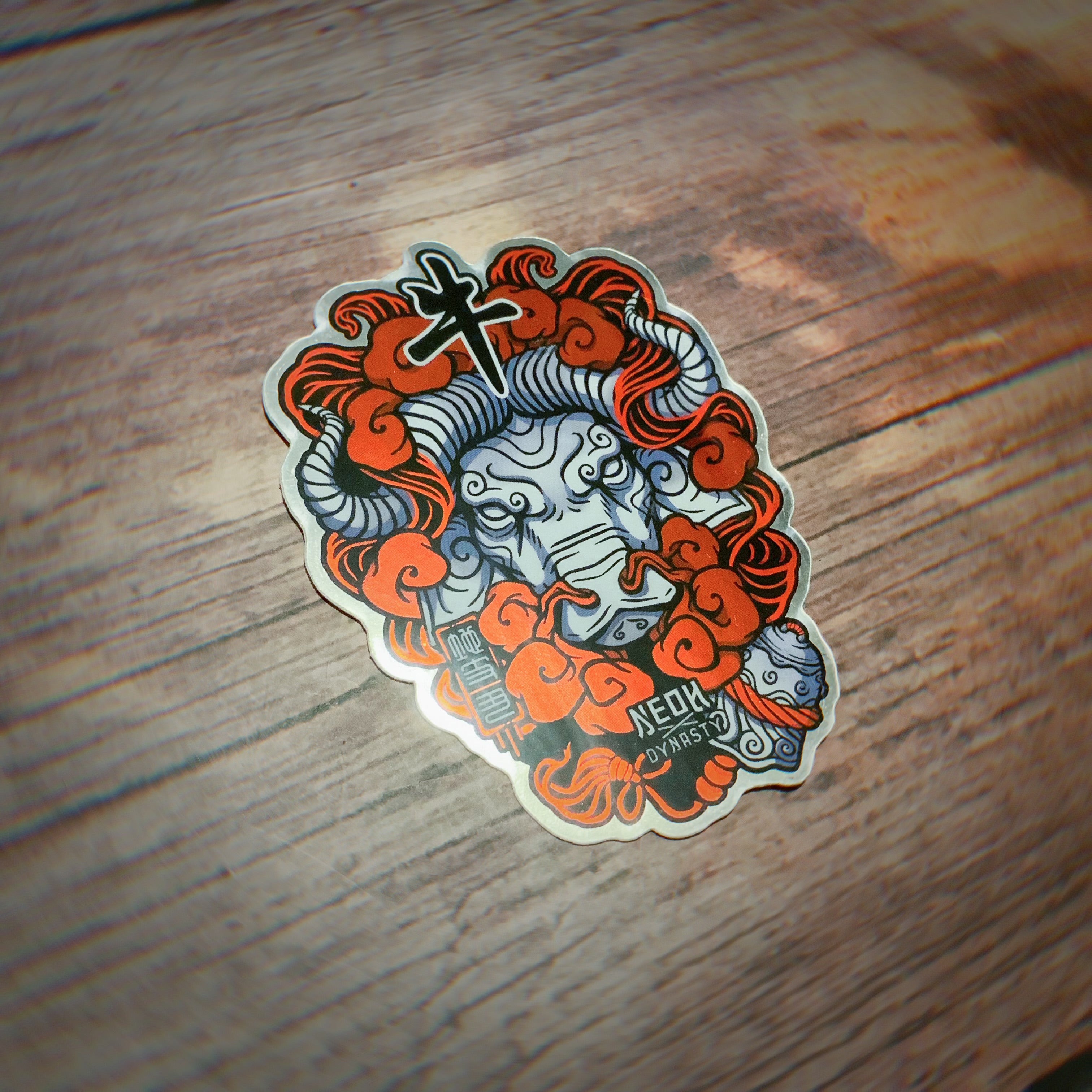 Metallic Red Series Ox Sticker – Neoh Dynasty